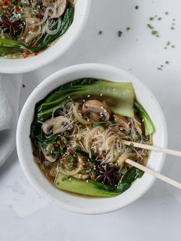 Sopa de Noodles e Legumes - Anita Healthy