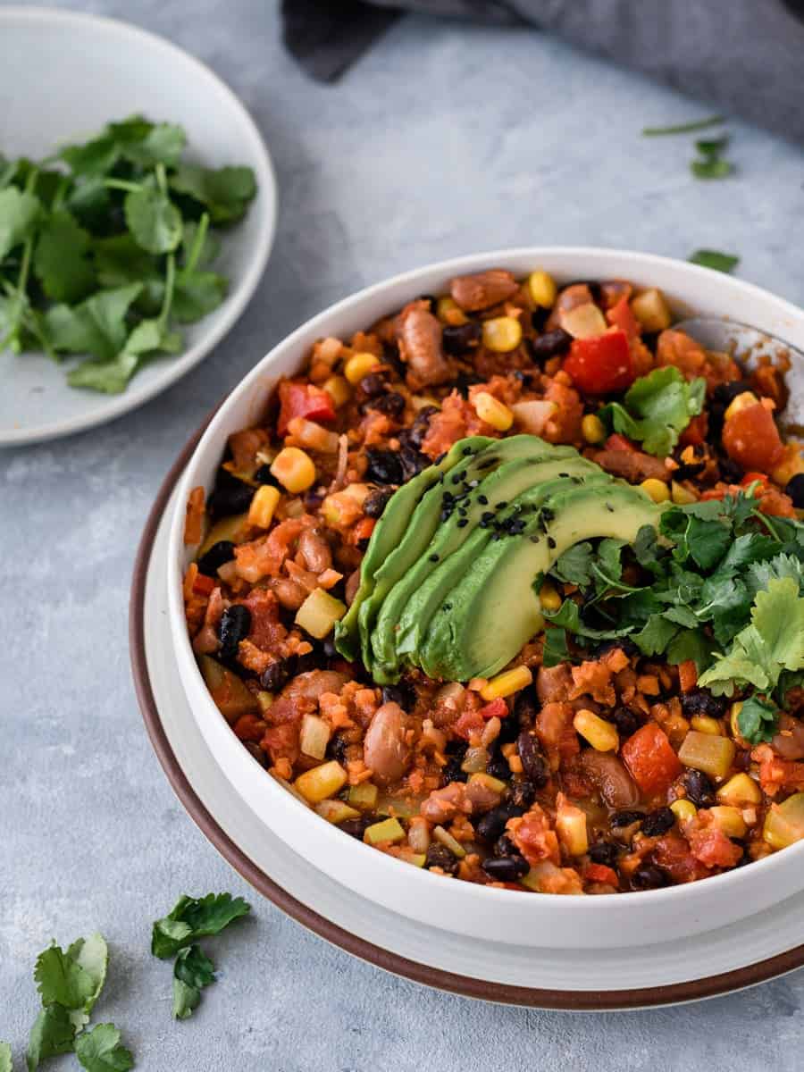 Chili Vegetariano de Legumes - Anita Healthy